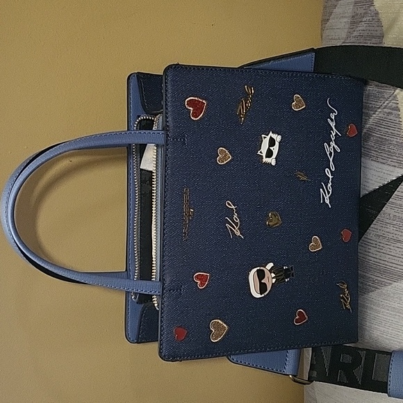 Karl Lagerfeld | Bags | Karl Lagerfeld Paris Maybelle Satchel Bag | Poshmark